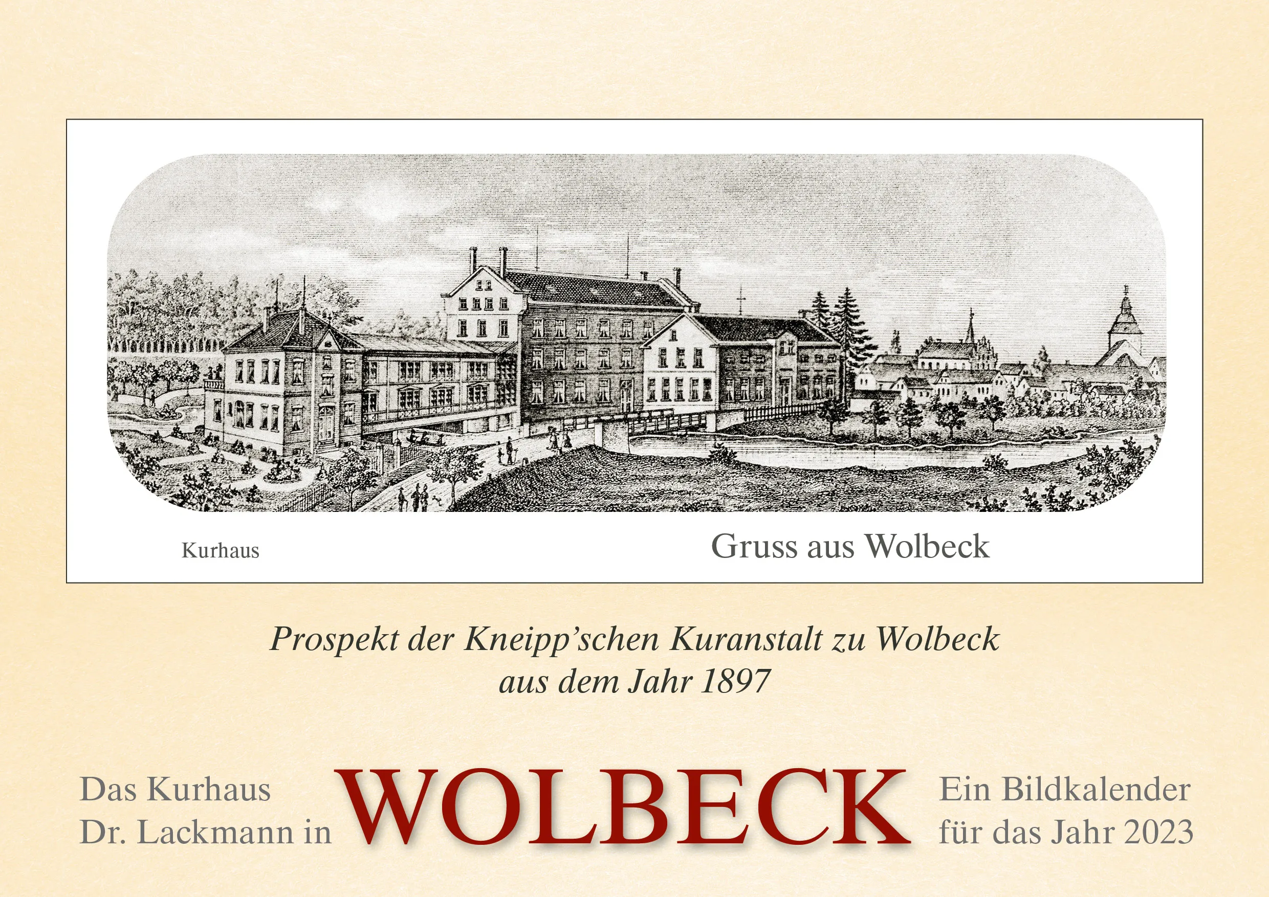 Das Kurhaus Dr. Lackmann in Wolbeck - Kalender Manufaktur